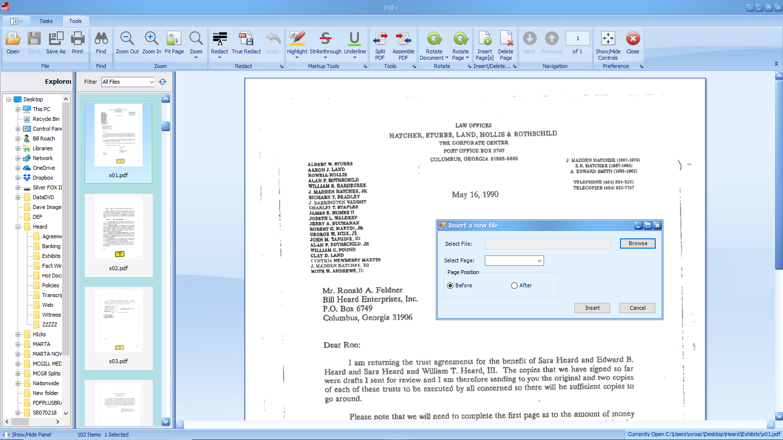 PDF+™ | ExhibitView | Trial Presentation Software